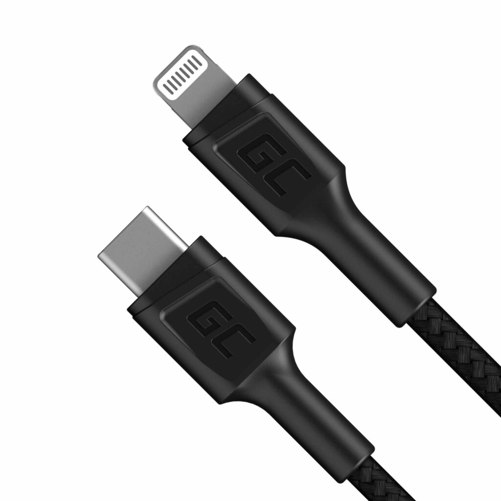Cabo Reforçado USB-C -> Apple Lightning 100cm Certificado pela Apple ...