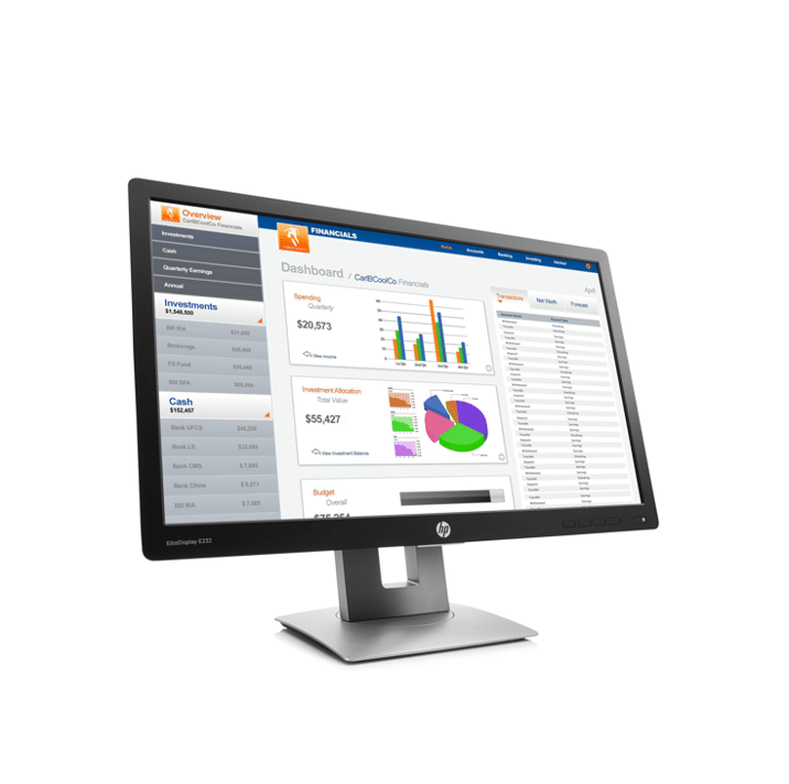 MONITOR HP E232 23" FULL HD - PC Para Todos