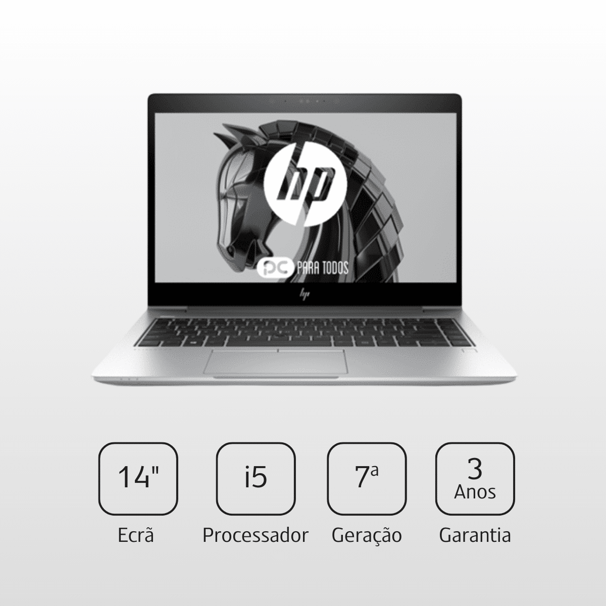 HP EliteBook 840 G5 i5 7ª-Geração 14" FULL HD - PC Para Todos