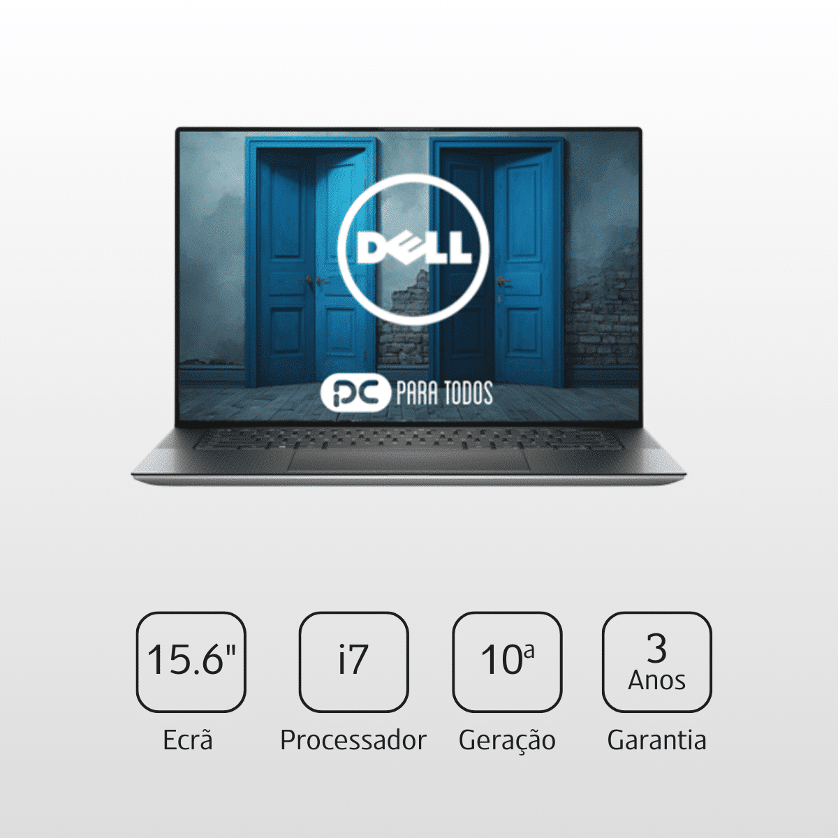Dell Precision 5550 i7 10ª-Geração 15.6" QUADRO T1000 Full HD - PC Para ...